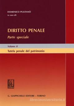 Diritto penale. Parte speciale vol.2, Giappichelli, 9788834885840 | Libreria Universitaria