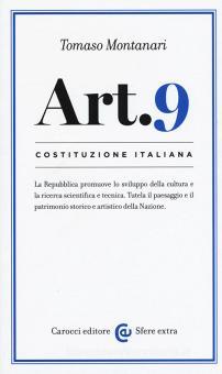 Costituzione italiana: articolo 9 - Montanari Tomaso, Carocci, Sfere ...