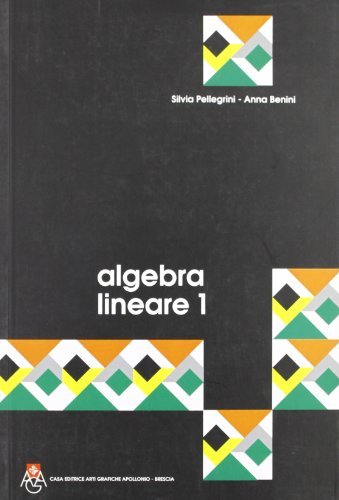 Algebra lineare vol.1 di Silvia Pellegrini, Anna Benini - 9788890492440 ...