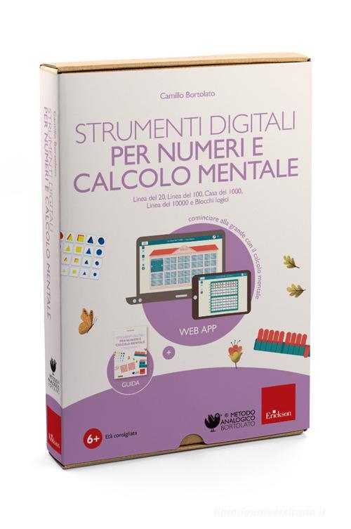 Strumenti digitali per numeri e calcolo mentale. Linea del 20, del 100, casa del 1000, blocchi ...