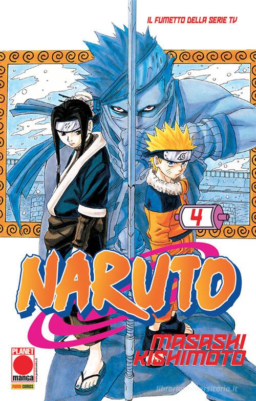 Naruto vol. 4 Masashi Kishimoto - Libro - Panini Comics Planet manga | Libreria Universitaria