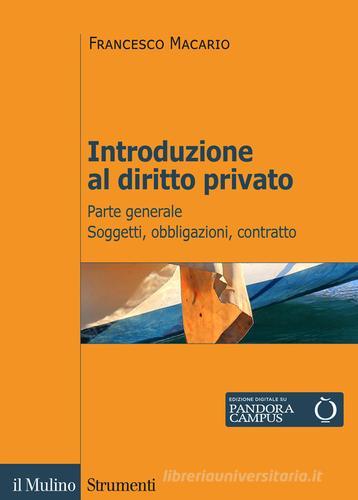 Introduzione al diritto privato vol. 1 di Francesco Macario - EAN ...