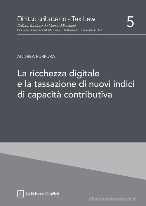 La ricchezza digitale e la tassazione di nuovi indici di capacità ...