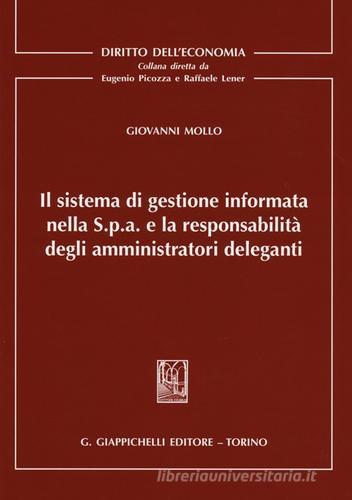 Il sistema di gestione informata nella S.p.a. e la responsabilità degli ...